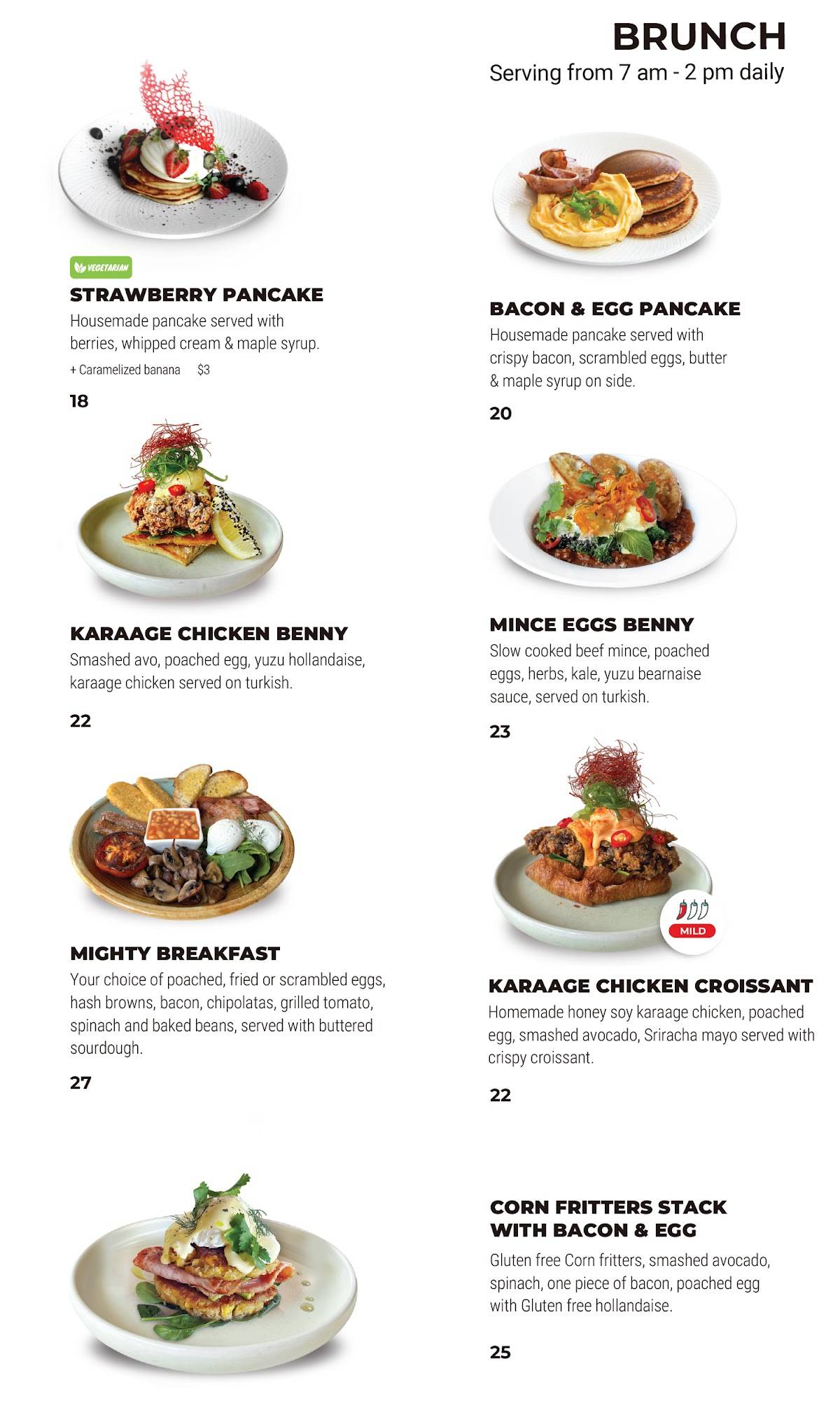 Menu at Sens Coffee Co. cafe, Southport, 1-2/2 Como Cres