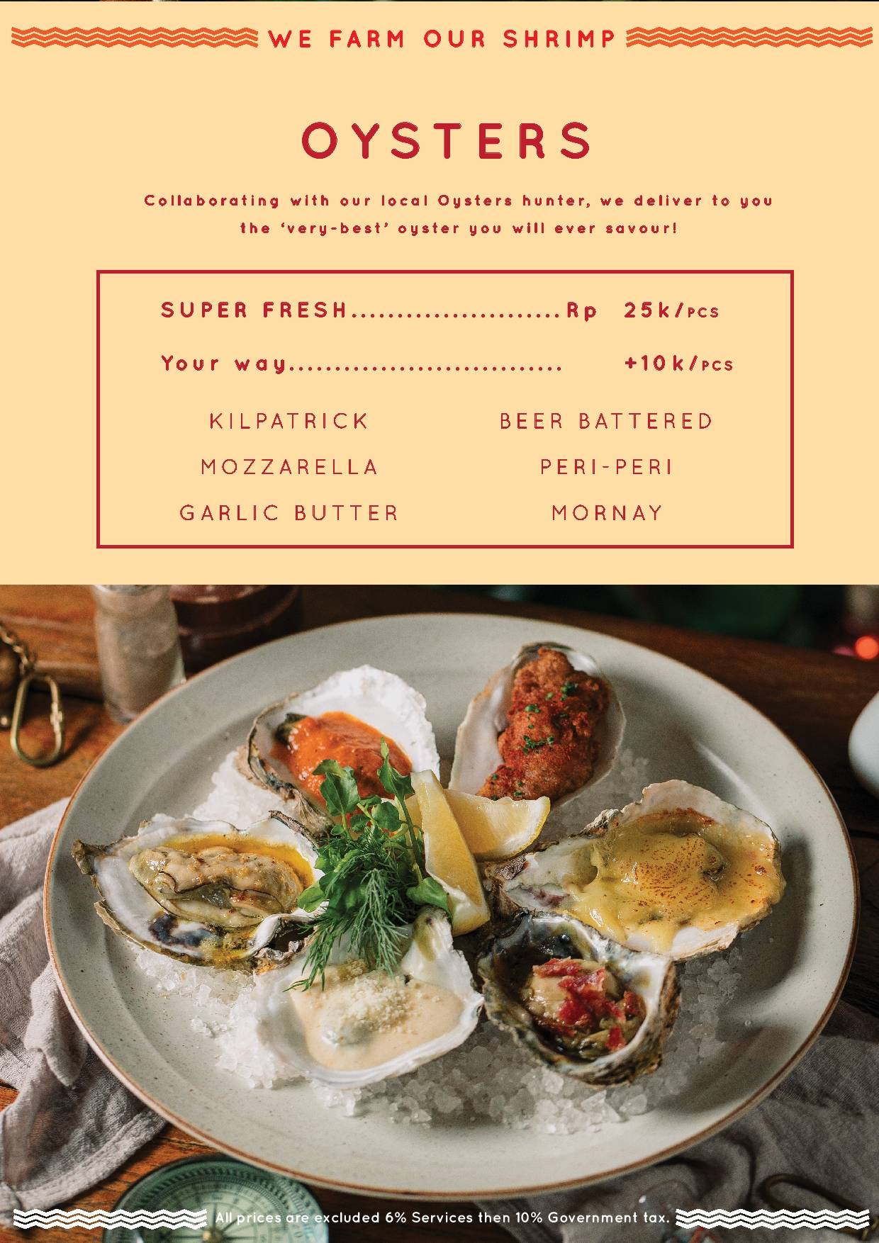 Menu at Shrimpis Restaurant, Mengwi