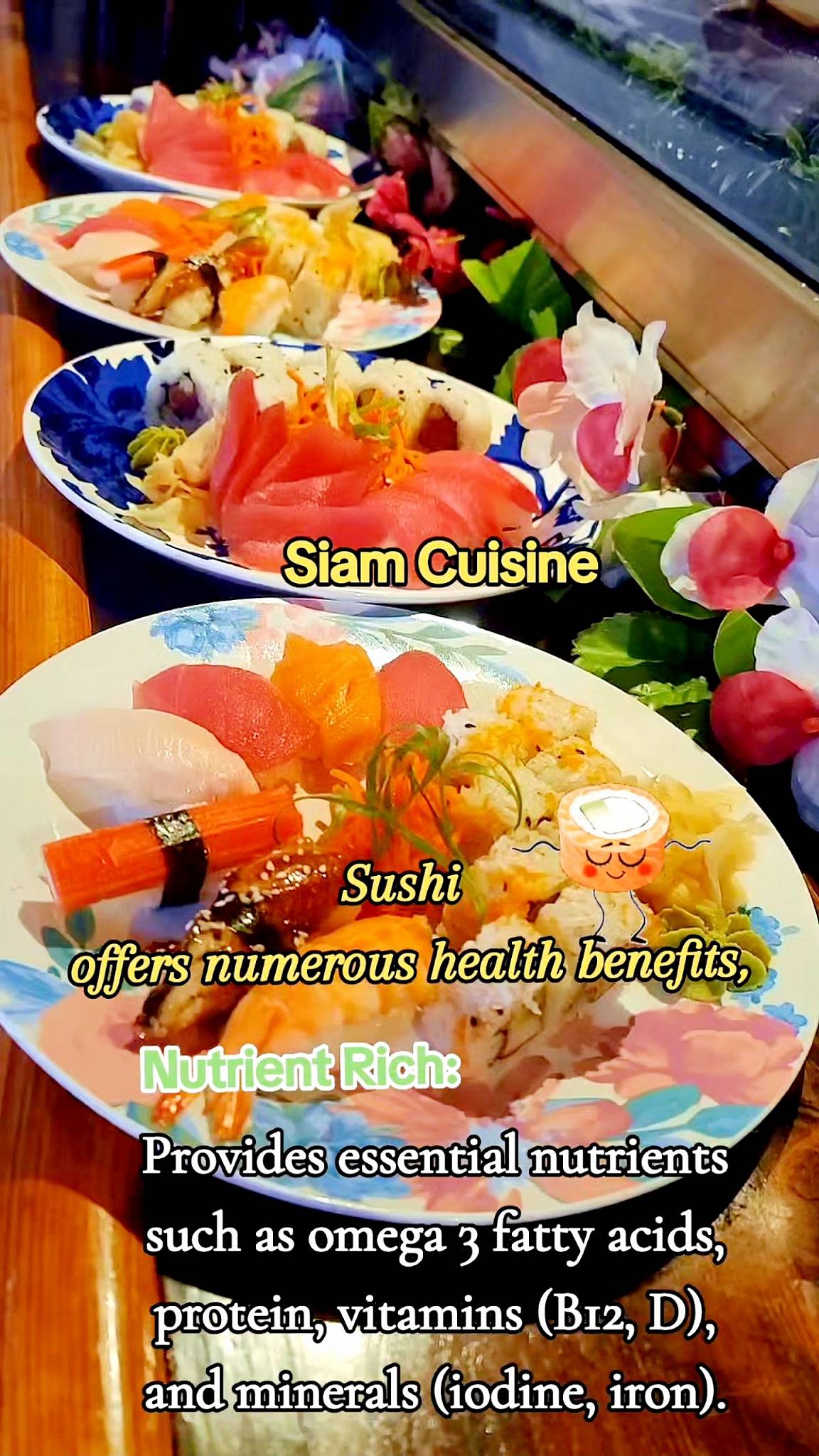 Menu at Siam Cuisine Alamosa Thai & Sushi restaurant, Alamosa