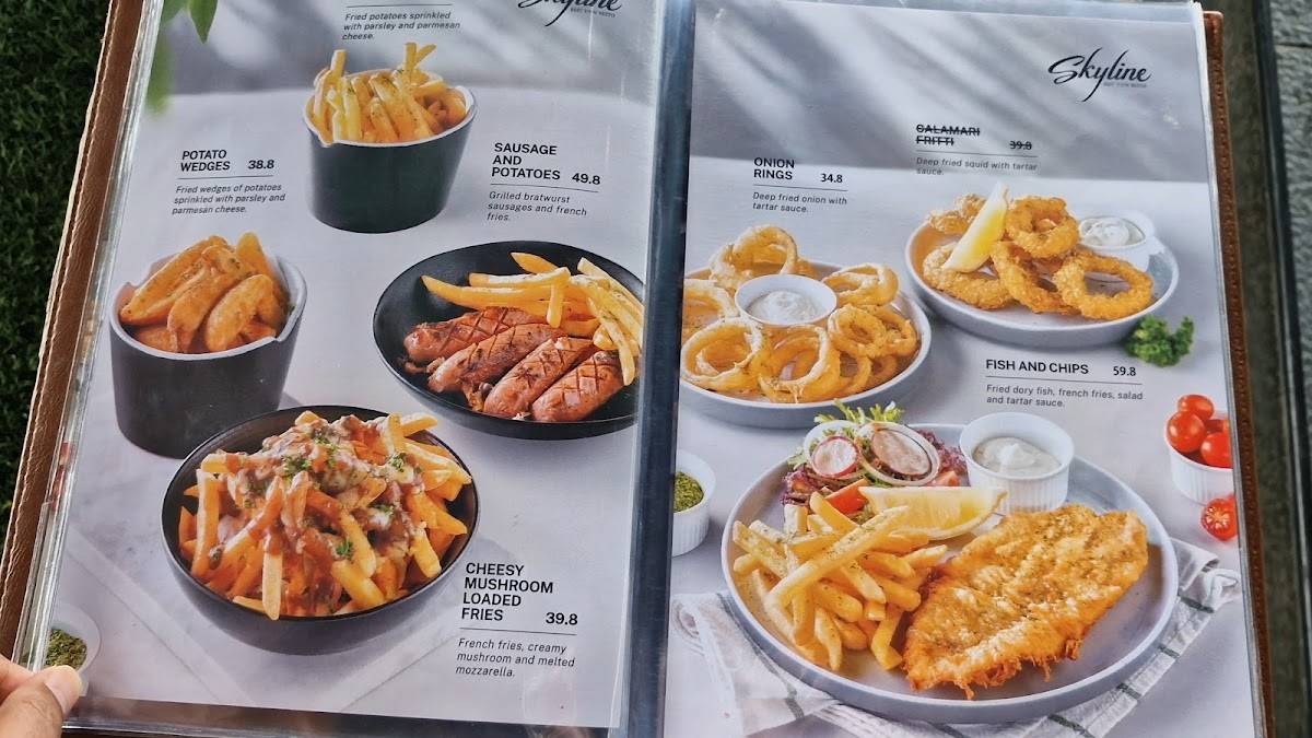 Menu at Skyline Best View Resto restaurant, Bandung