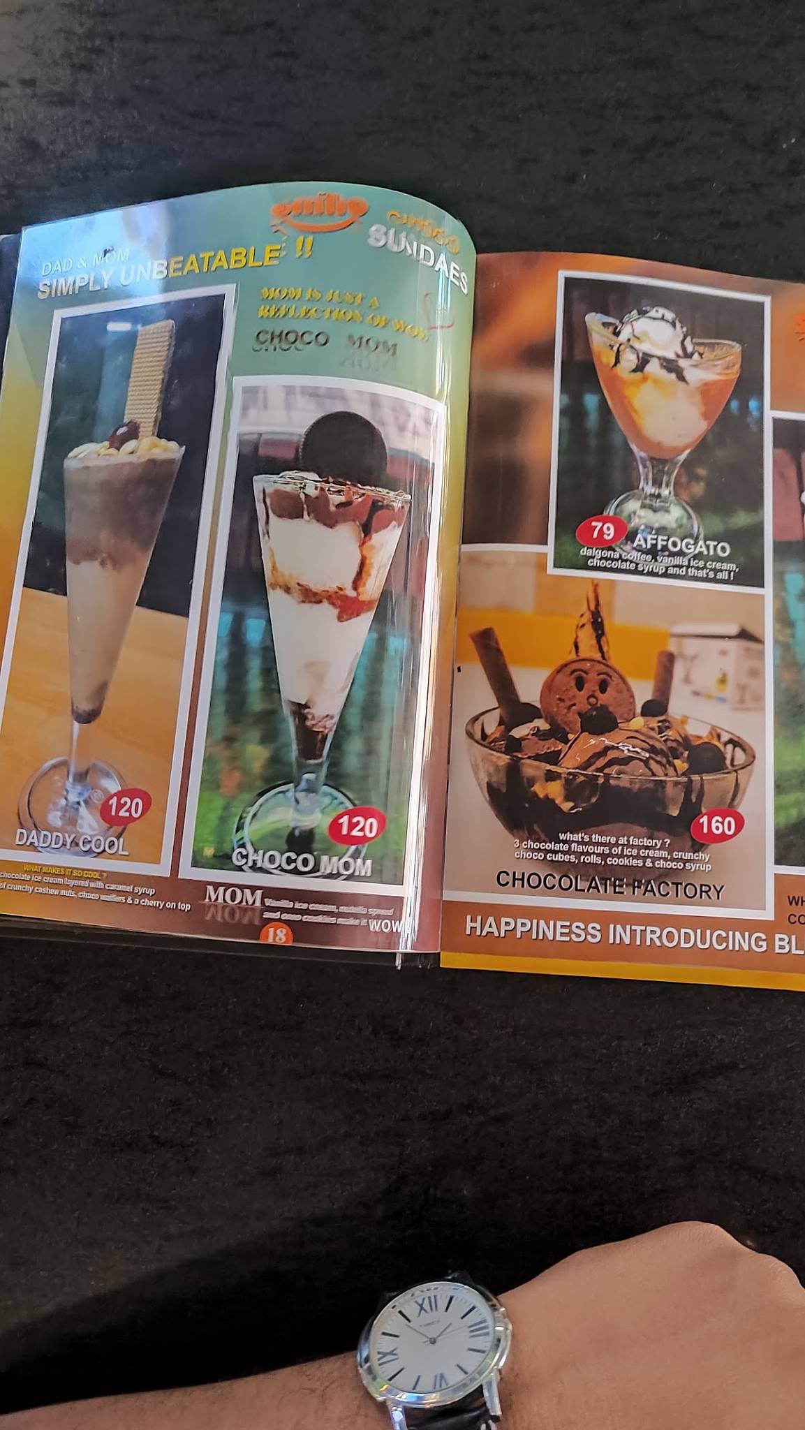 Menu at Smilo Ice Cream Parlour n Cafe, Udupi