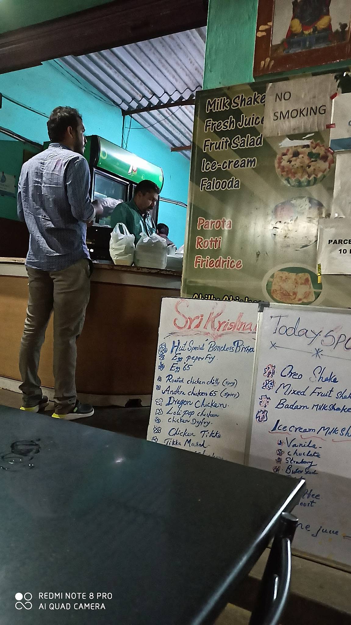 Menu at Sri Krishna Hut (Veg & Non Veg Restaurant), Ettimadai R.F.