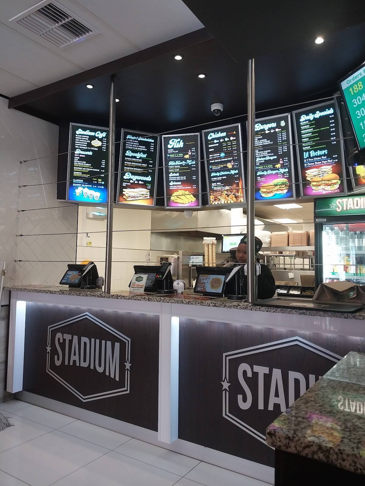 Menu at Stadium Express Thaba Nchu restaurant, Thaba Nchu