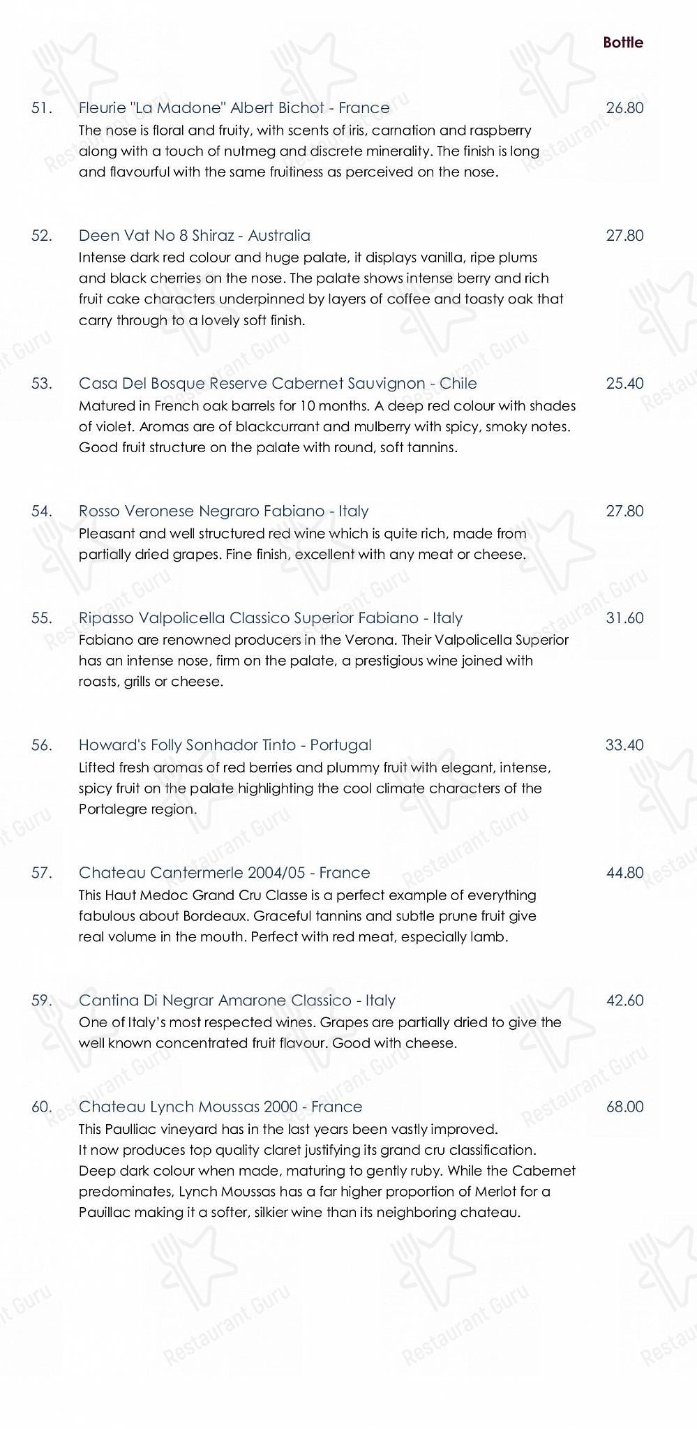 Menu at The Stapylton Arms pub & bar, Wass