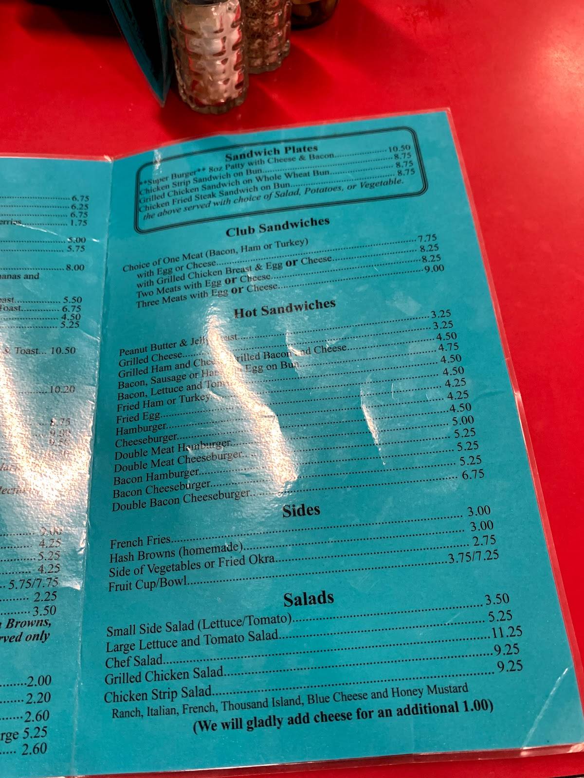 Menu at Strawn's Eat Shop Also restaurant, Bossier City