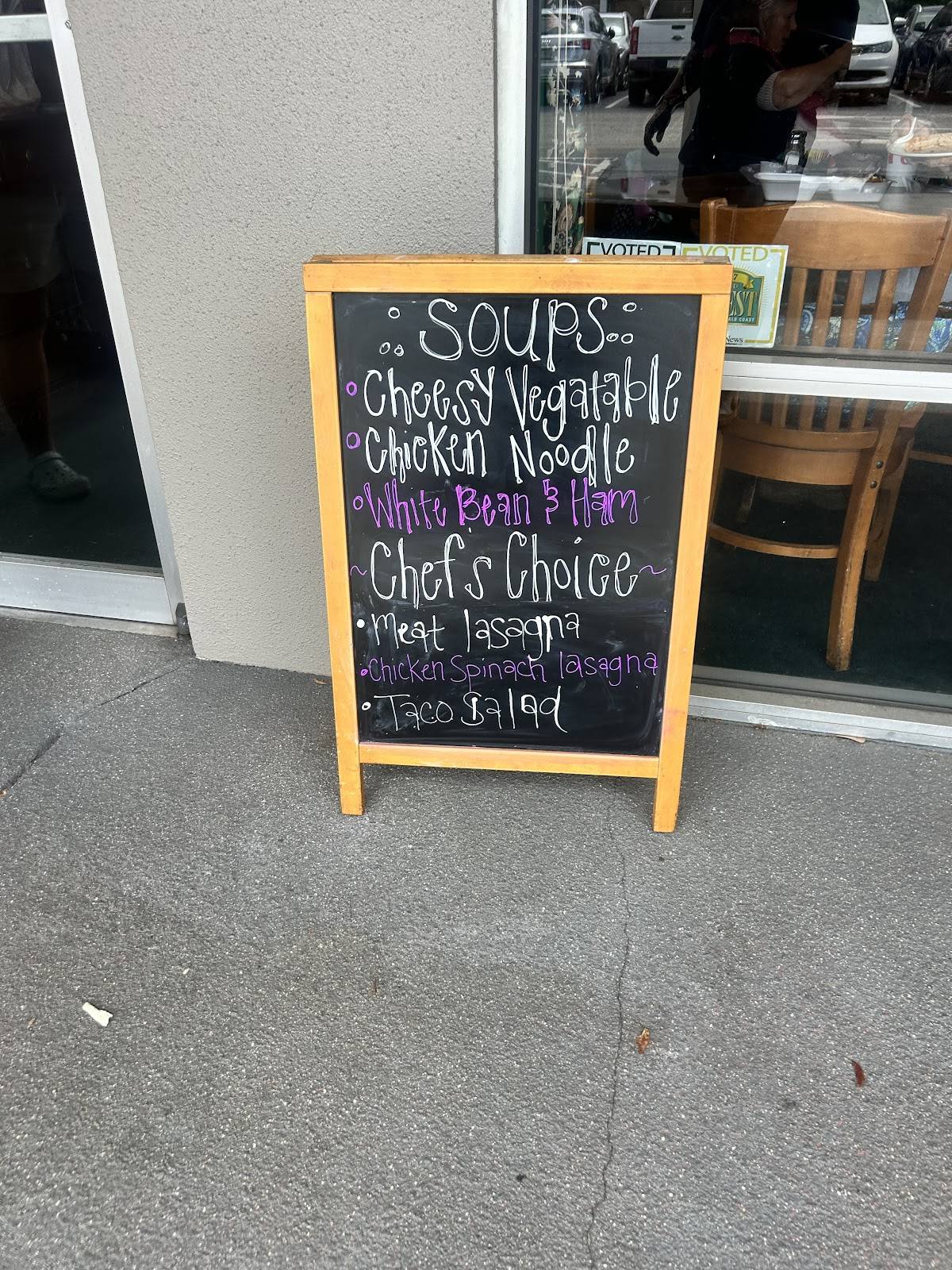 Menu at Sugar Mill Sweets cafe, Fort Walton Beach