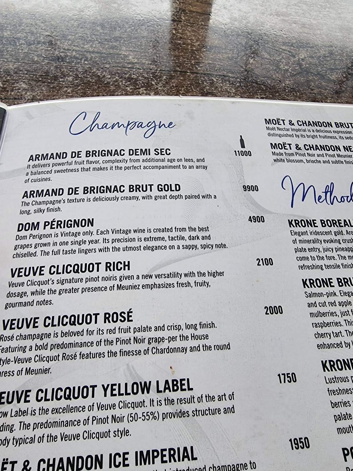 Menu at Summit Grill and Sky Bar Menlyn, Pretoria