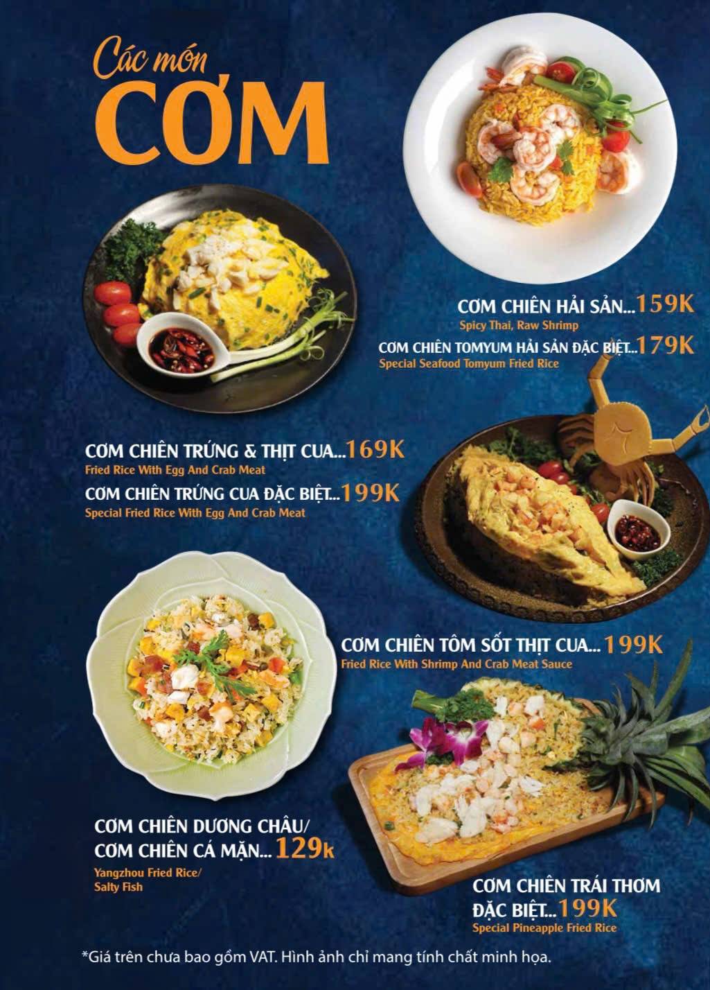 Menu at Sườn Muối Ớt Tân Phú restaurant, Ho Chi Minh City, 171 Thoại ...
