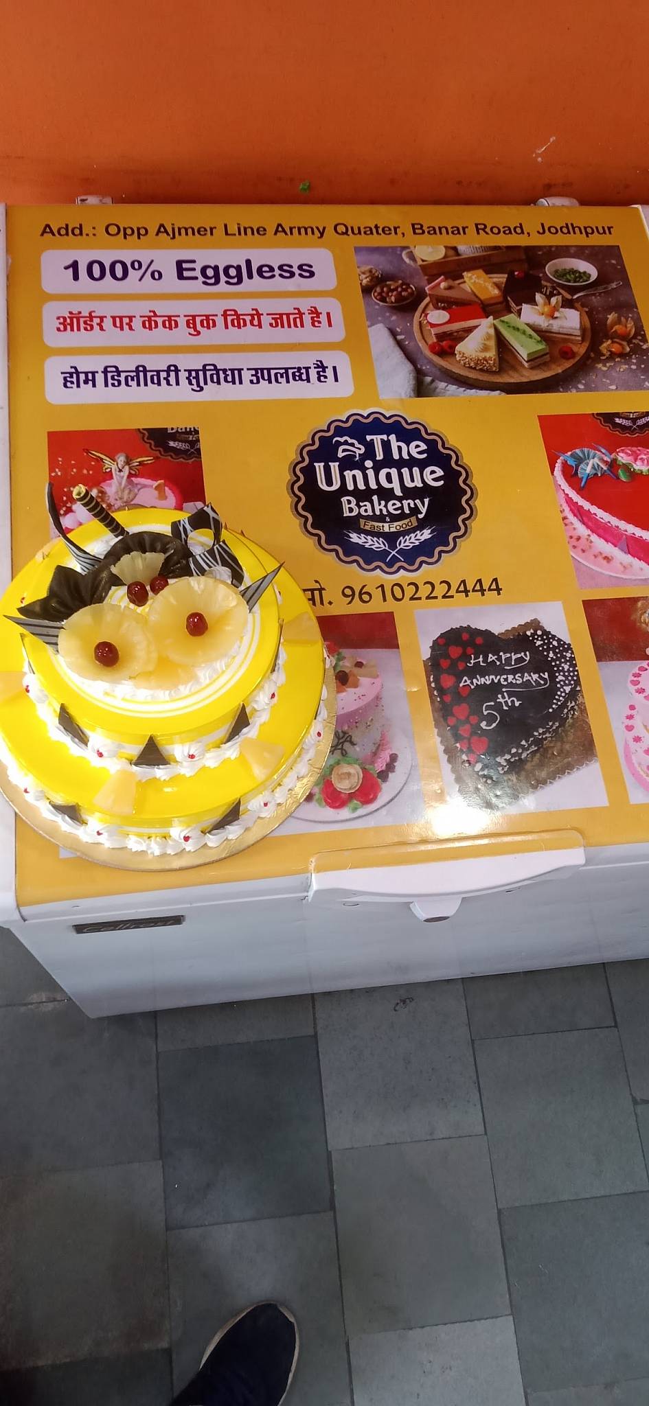 Menu at THE UNIQUE BAKERY &FAST FOOD, Jodhpur