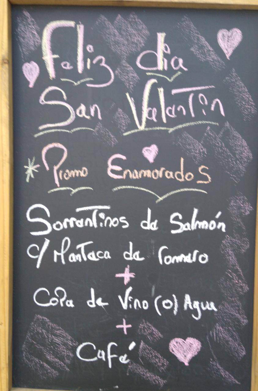 Menu at Taura Cafeína Bar, Buenos Aires