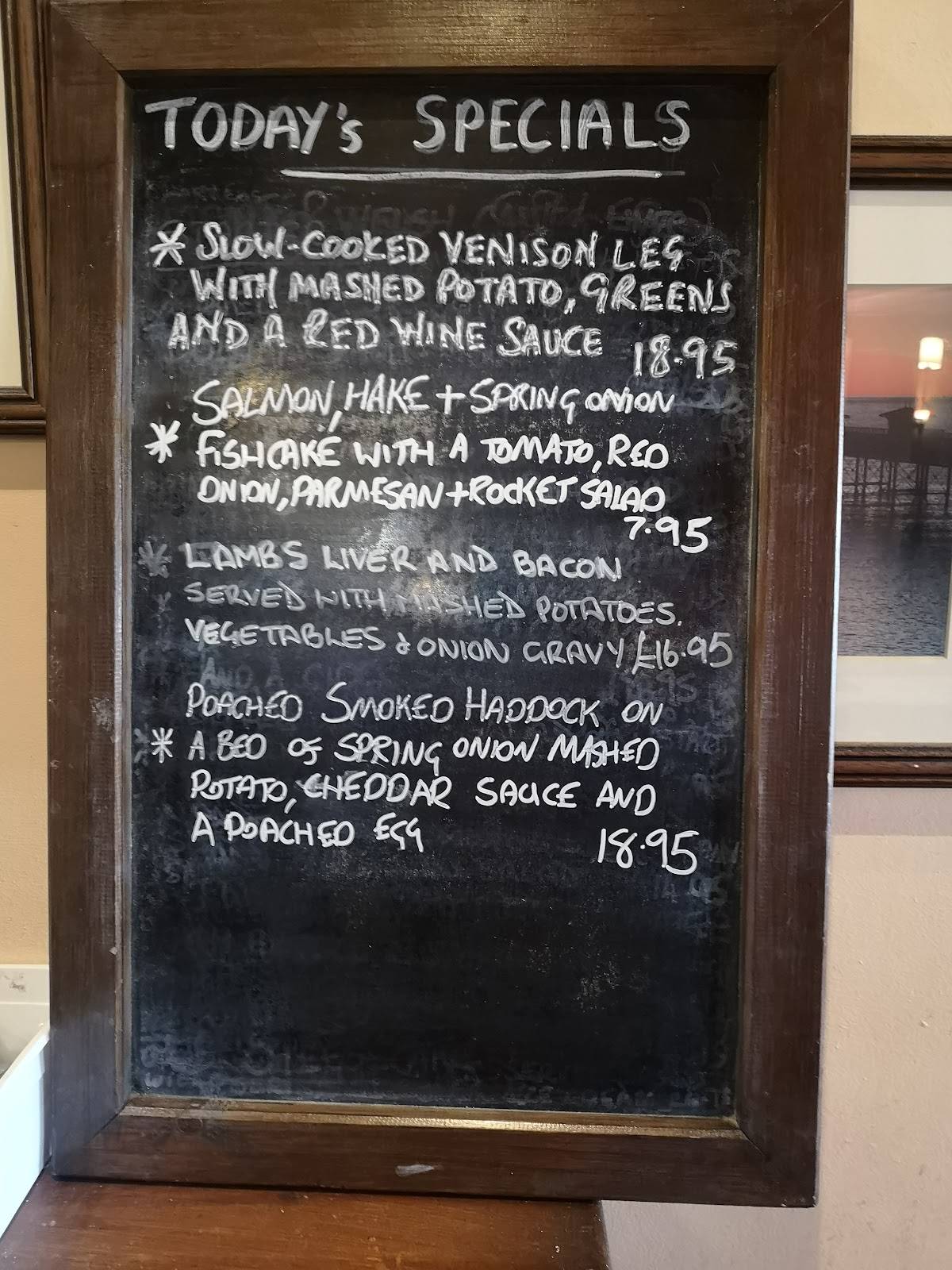 Menu at The Albert pub & bar, Llandudno