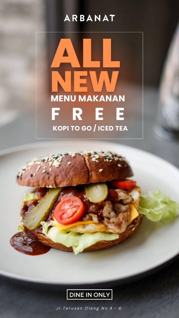 Carta de The Arbanat Kitchen.Cafe.Lounge, Malang