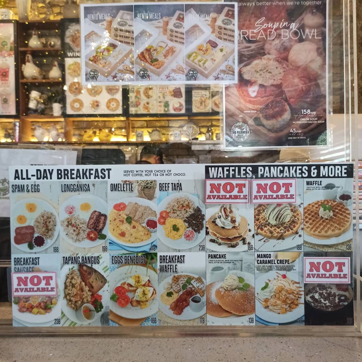 Menu at The Beanery cafe, City of Balanga, MGGJ+GG9