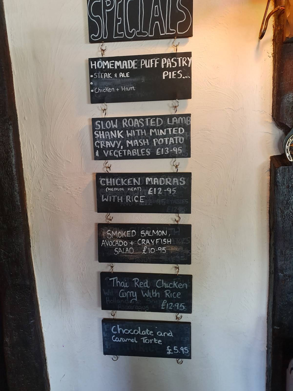 Menu at The Boars Head Inn Crowborough pub & bar, Crowborough