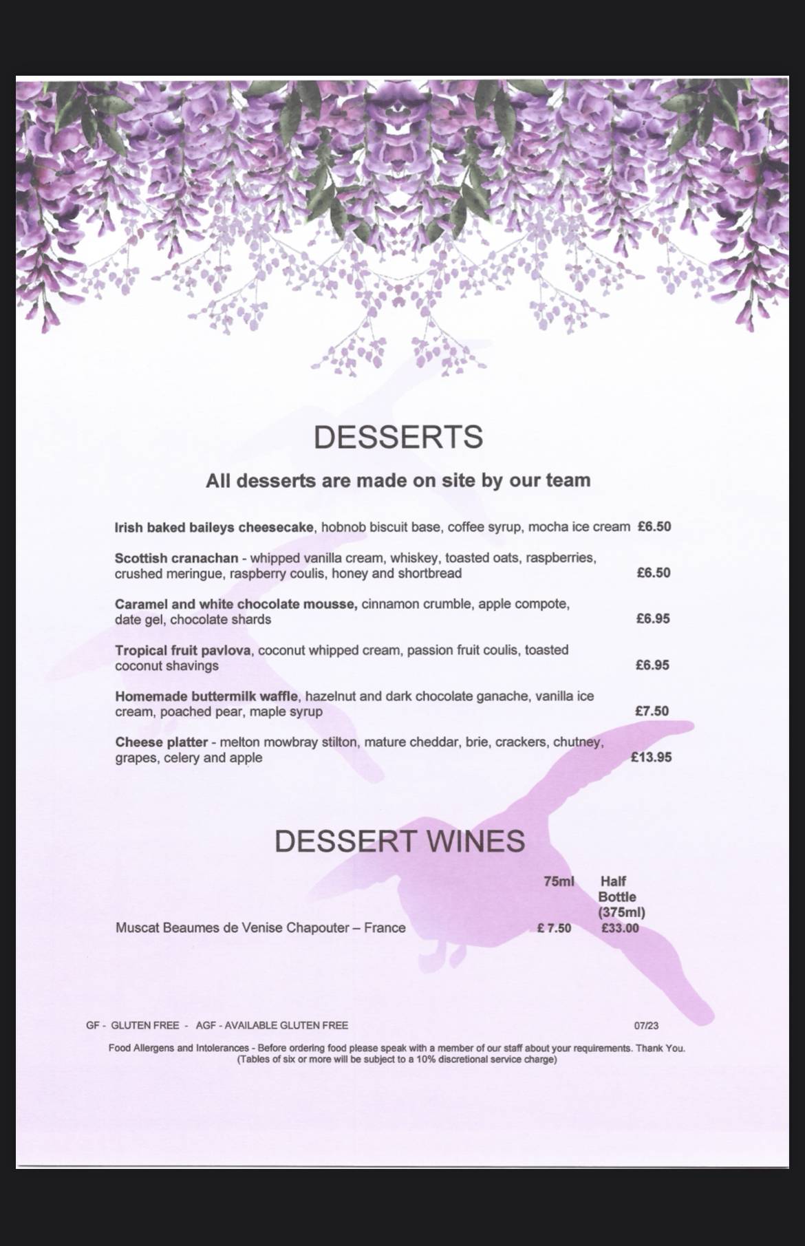 Menu at The Church Inn pub & bar, Cheadle, 90 Ravenoak Rd