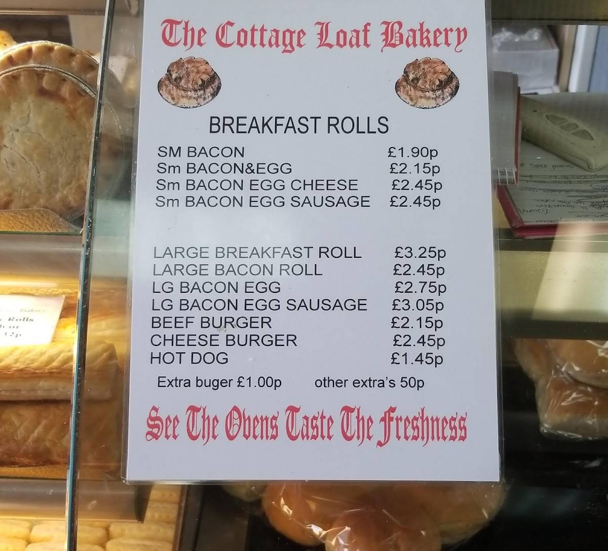 Menu at The Cottage Loaf restaurant, Blackwood, 97 Cefn Fforest Ave