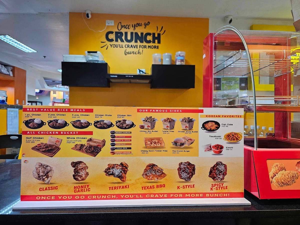 Menu at The Crunch - Robinsons Cainta restaurant, Cainta