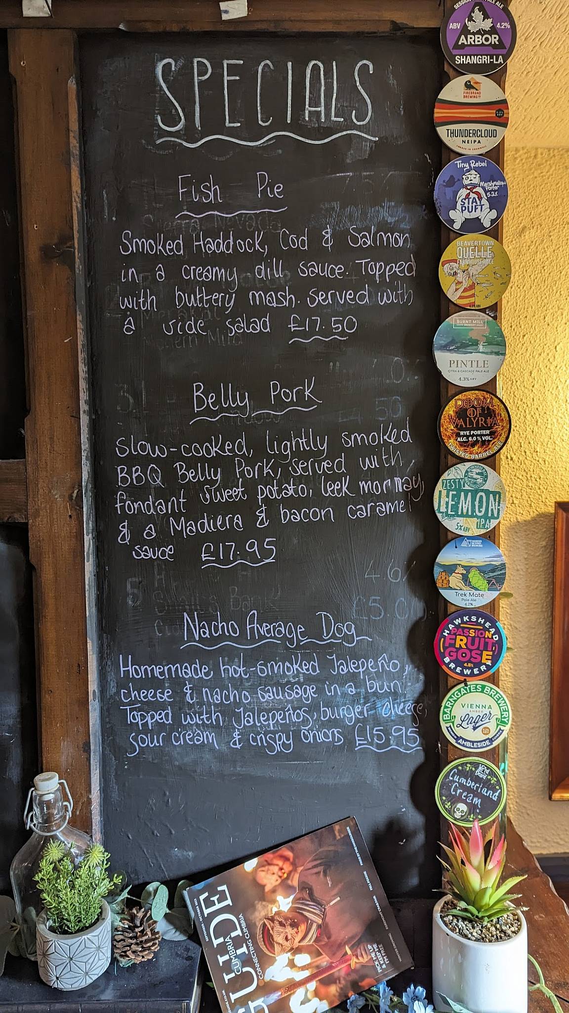 Menu at The Drovers Rest pub & bar, Carlisle, Monkhill