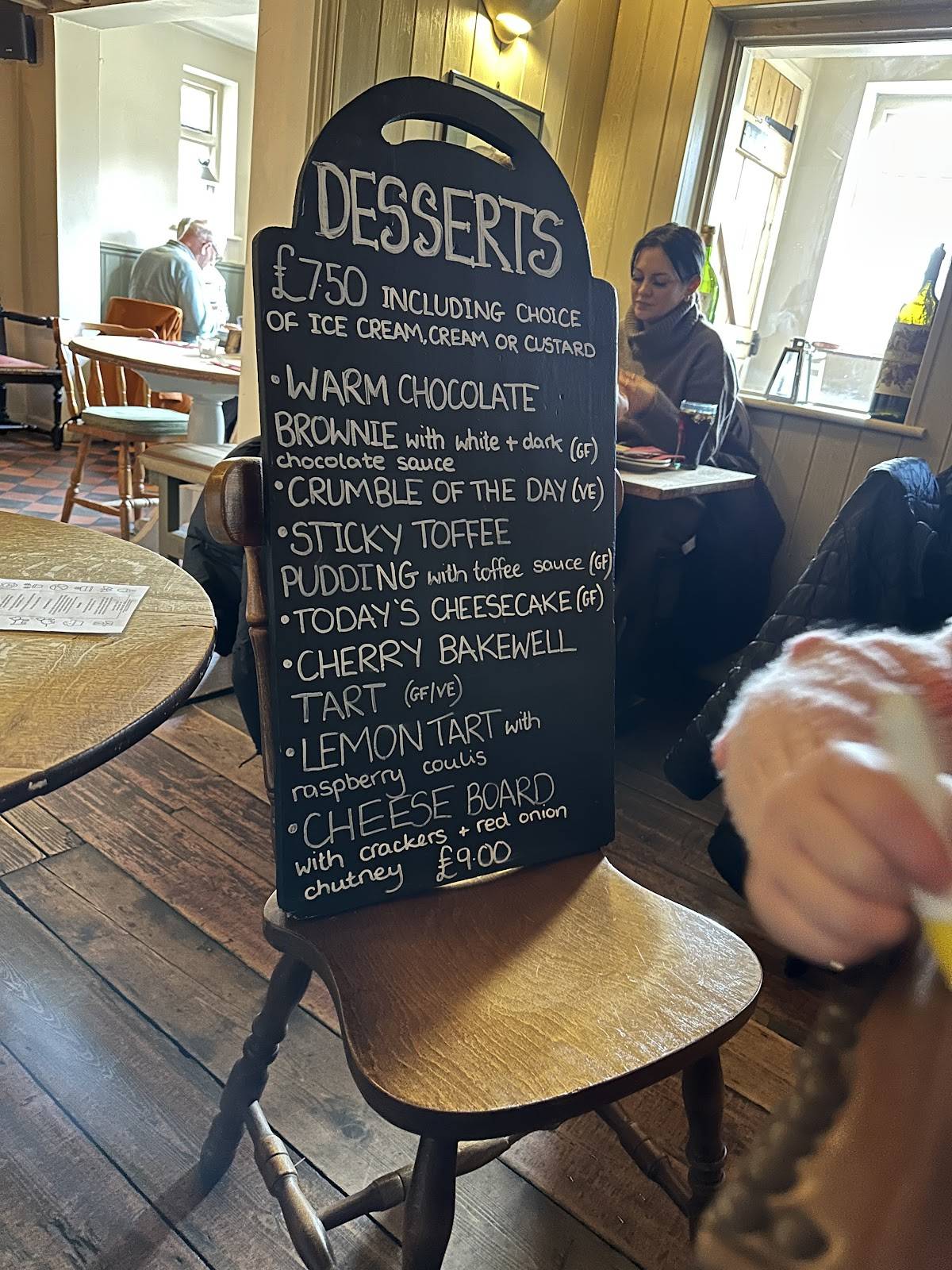 Menu at The Fox Inn pub & bar, Darsham, The St