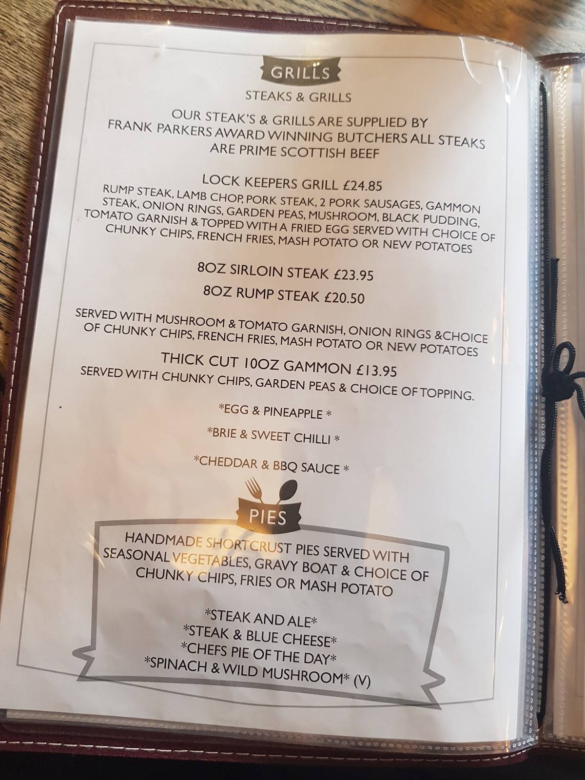 Menu at The Greyhound Inn pub & bar, Coventry