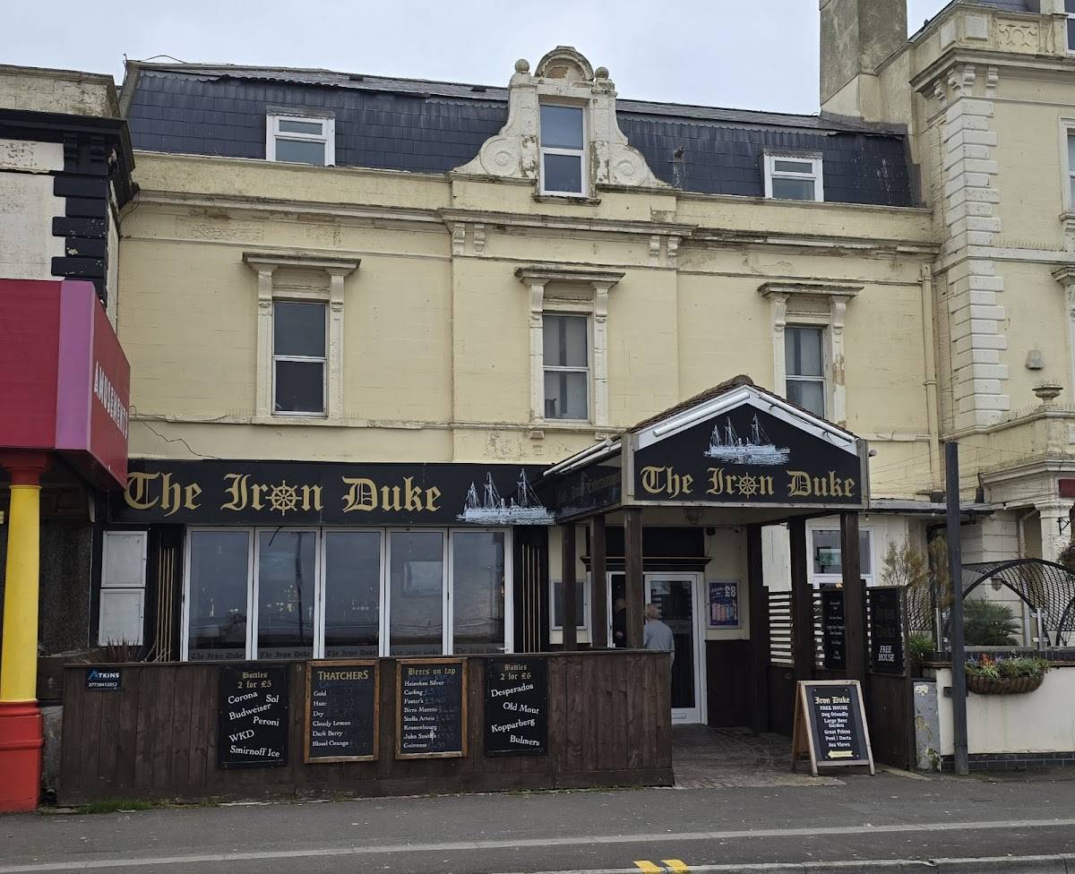 Menu at The Iron Duke pub & bar, Burnham-on-Sea
