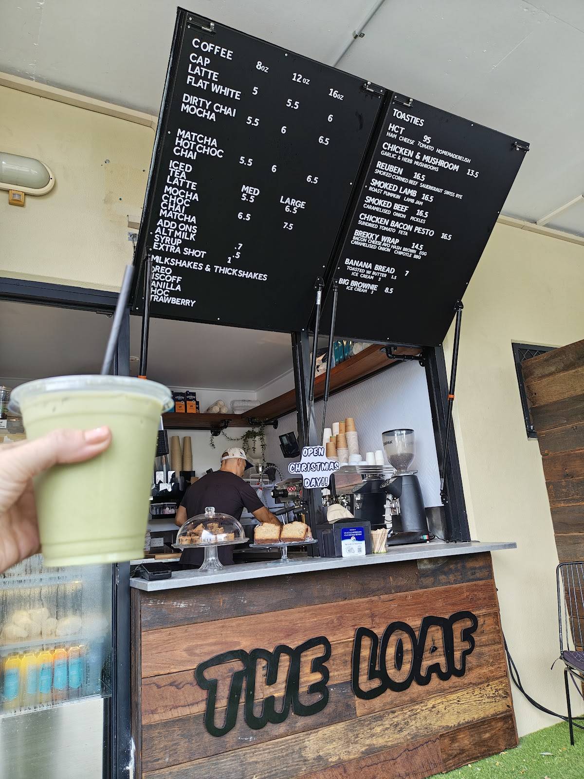 Menu at The Loaf, Stafford
