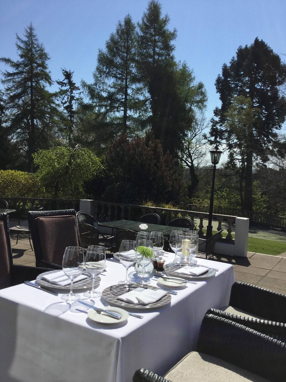 Menu at The Marcliffe Hotel and Spa restaurant, Aberdeen