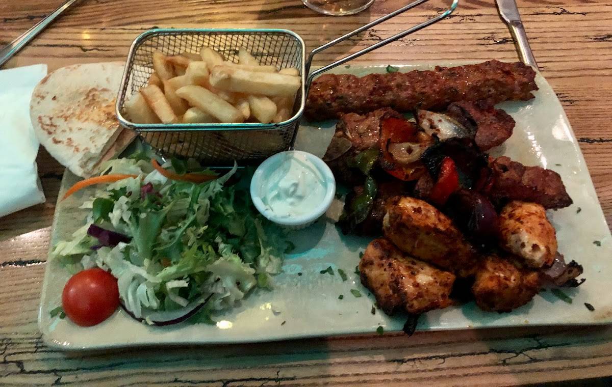 Menu at The Mediterranean kitchen restaurant, Birkenhead
