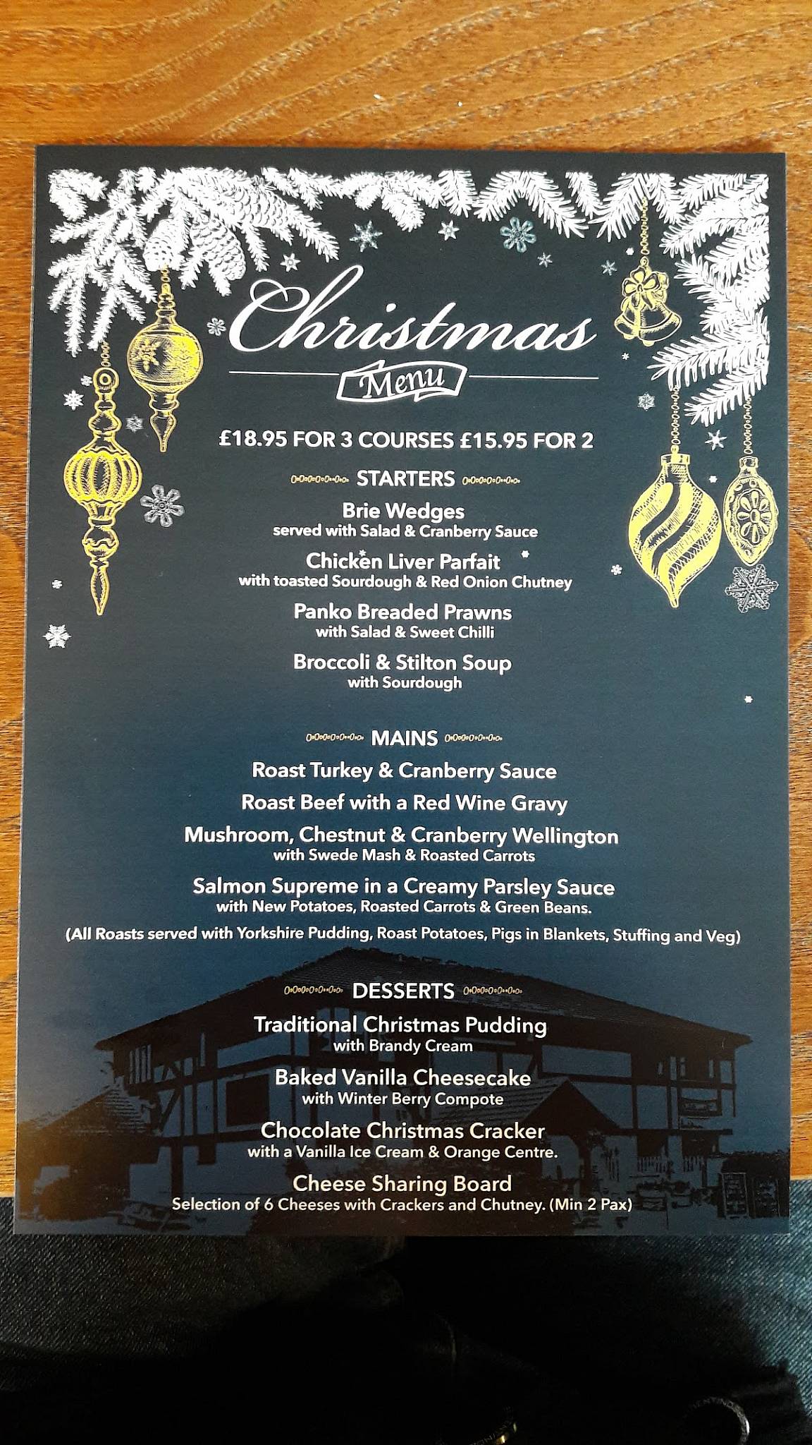 Menu at The Pilot pub & bar, Melksham