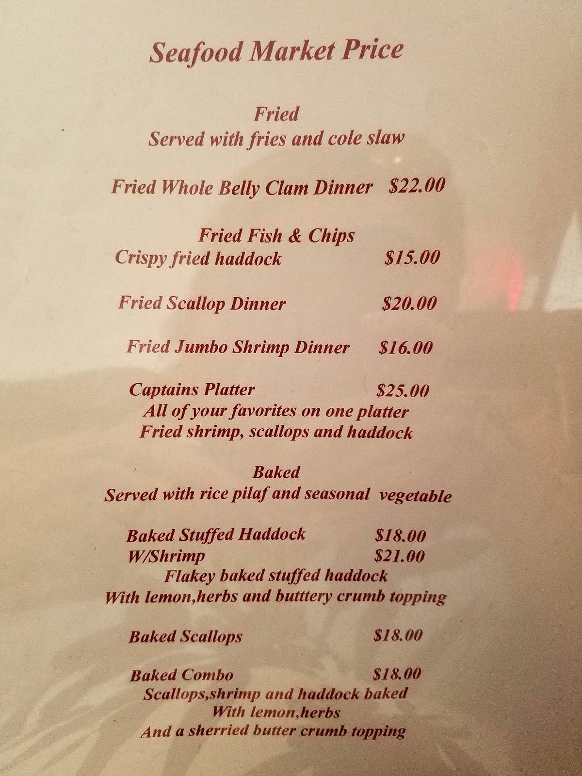 Menu at The Rustic Table restaurant, Winchester