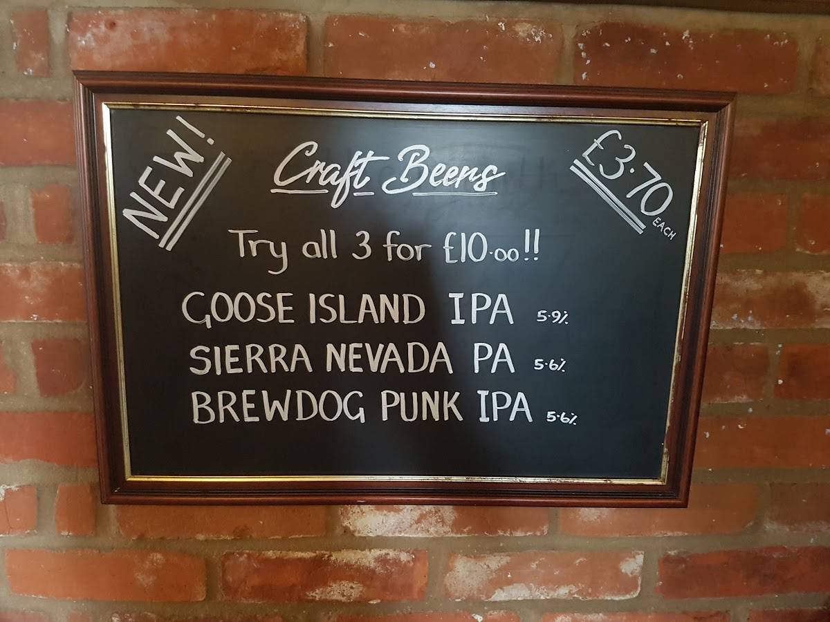 Menu at The Star pub & bar, Puckeridge