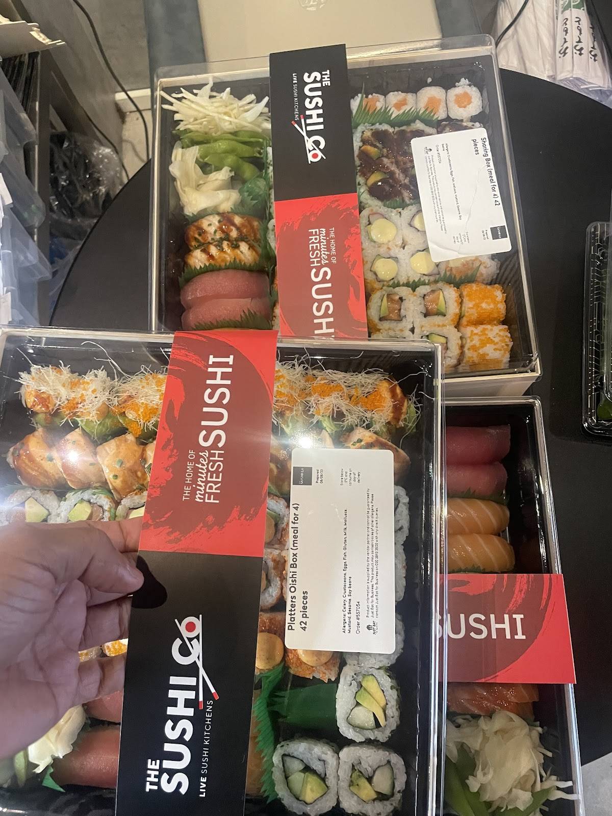 Menu at The Sushi Co - Victoria restaurant, London