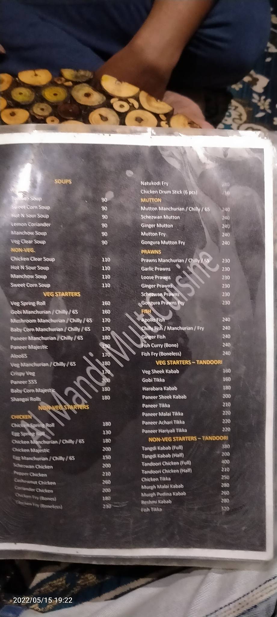 Menu at The grill 9 uppal, Hyderabad, showroom