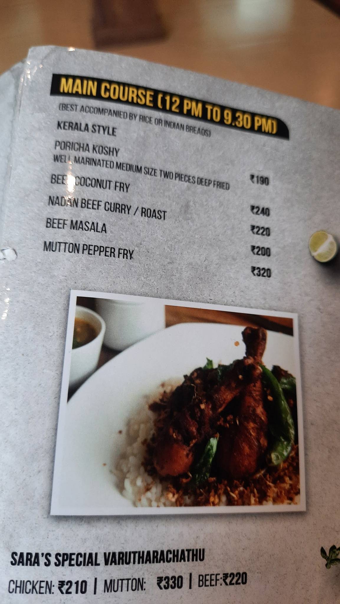 Menu at Mumbai Street Authentic Indian Street Food Thiruvalla, Thiruvalla