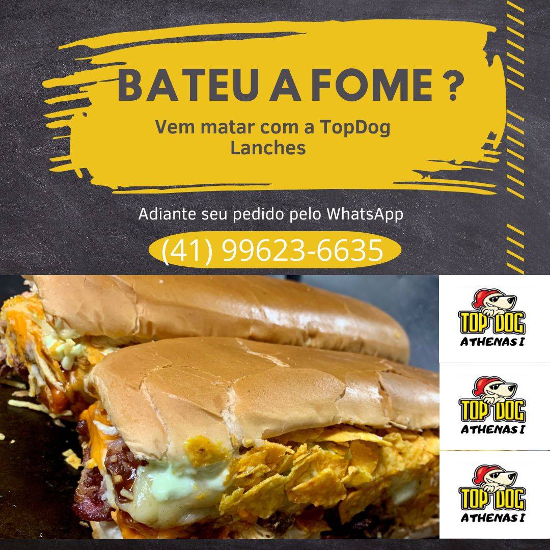 Carta del restaurante Top Dog Athenas, Curitiba