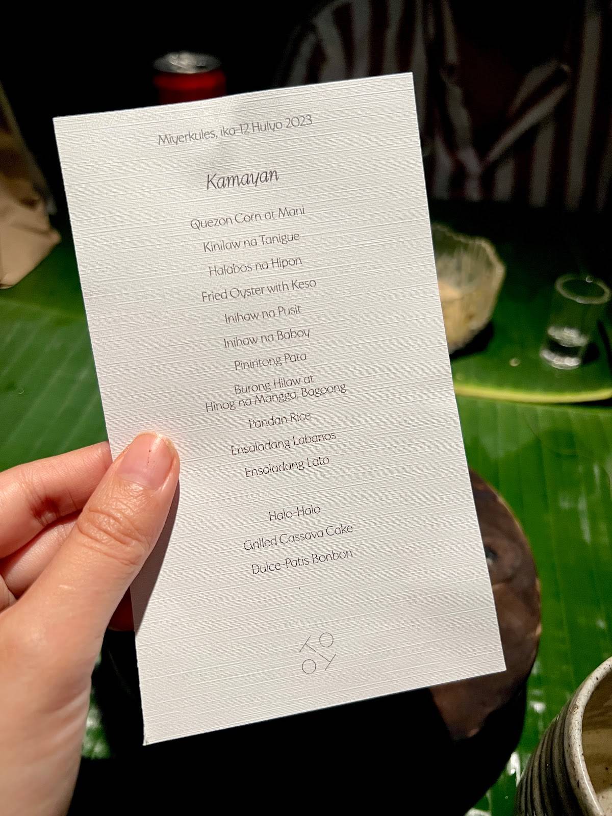 Menu at Toyo Eatery restaurant, Makati, 1231 Chino Roces Ave Ext