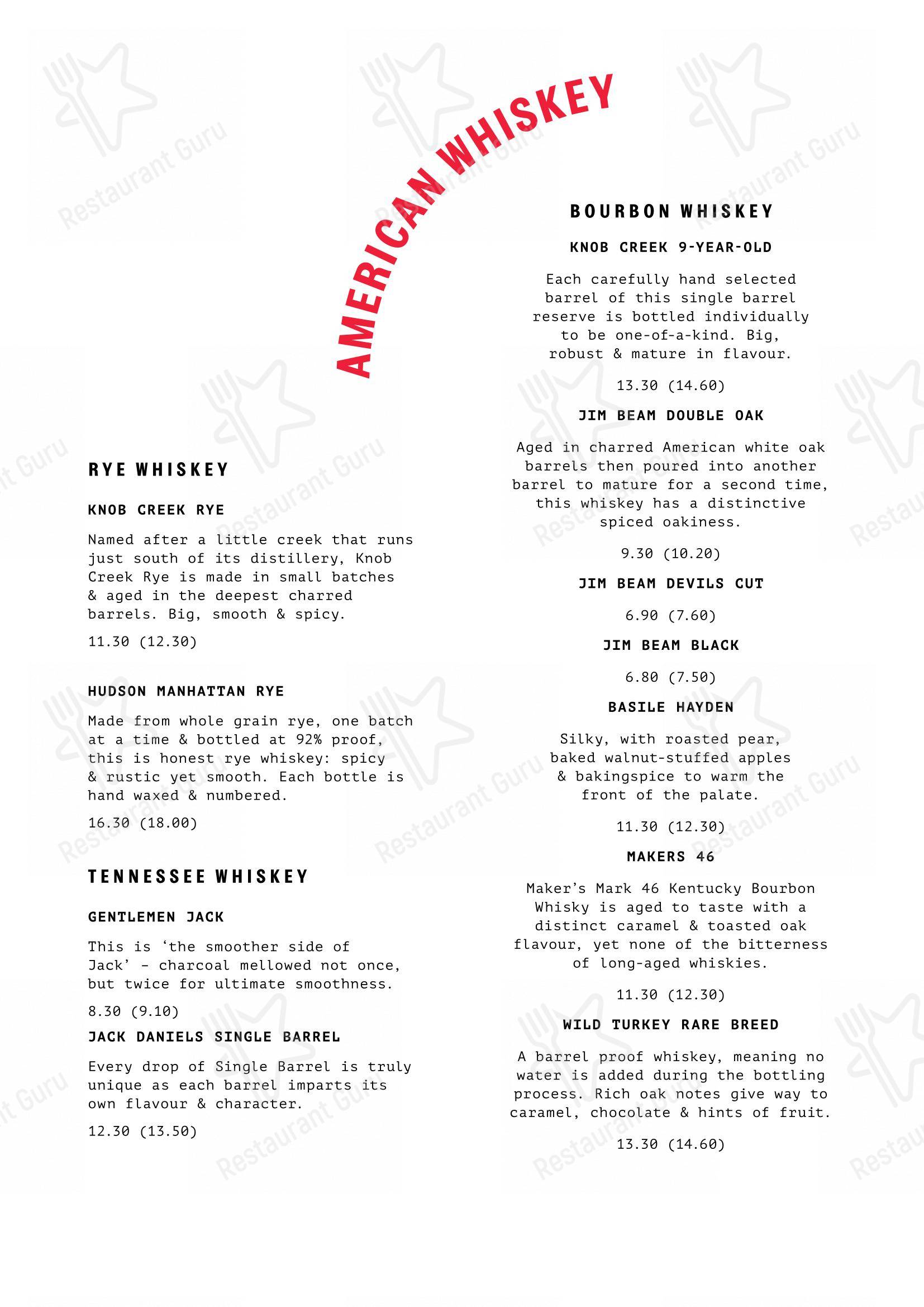 Menu at Treasure Court restaurant, Dapto