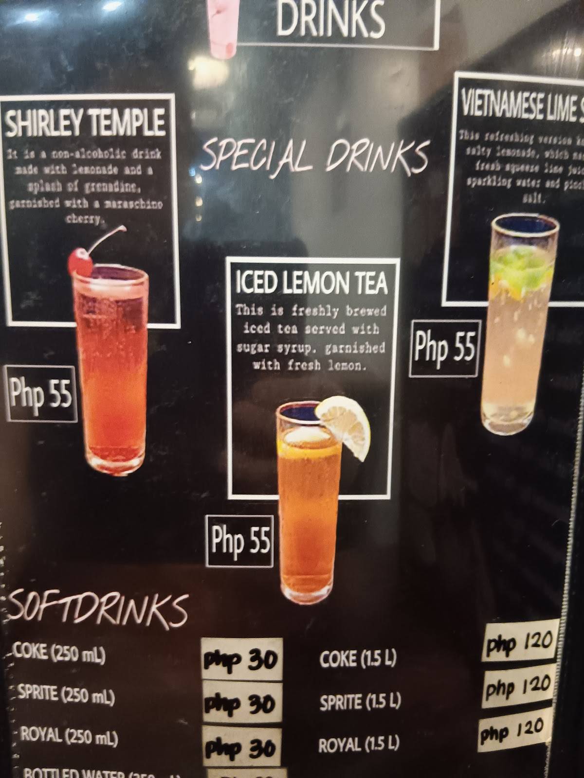 Carta del restaurante Tutong's Laksa - Cubao, Ciudad Quezon