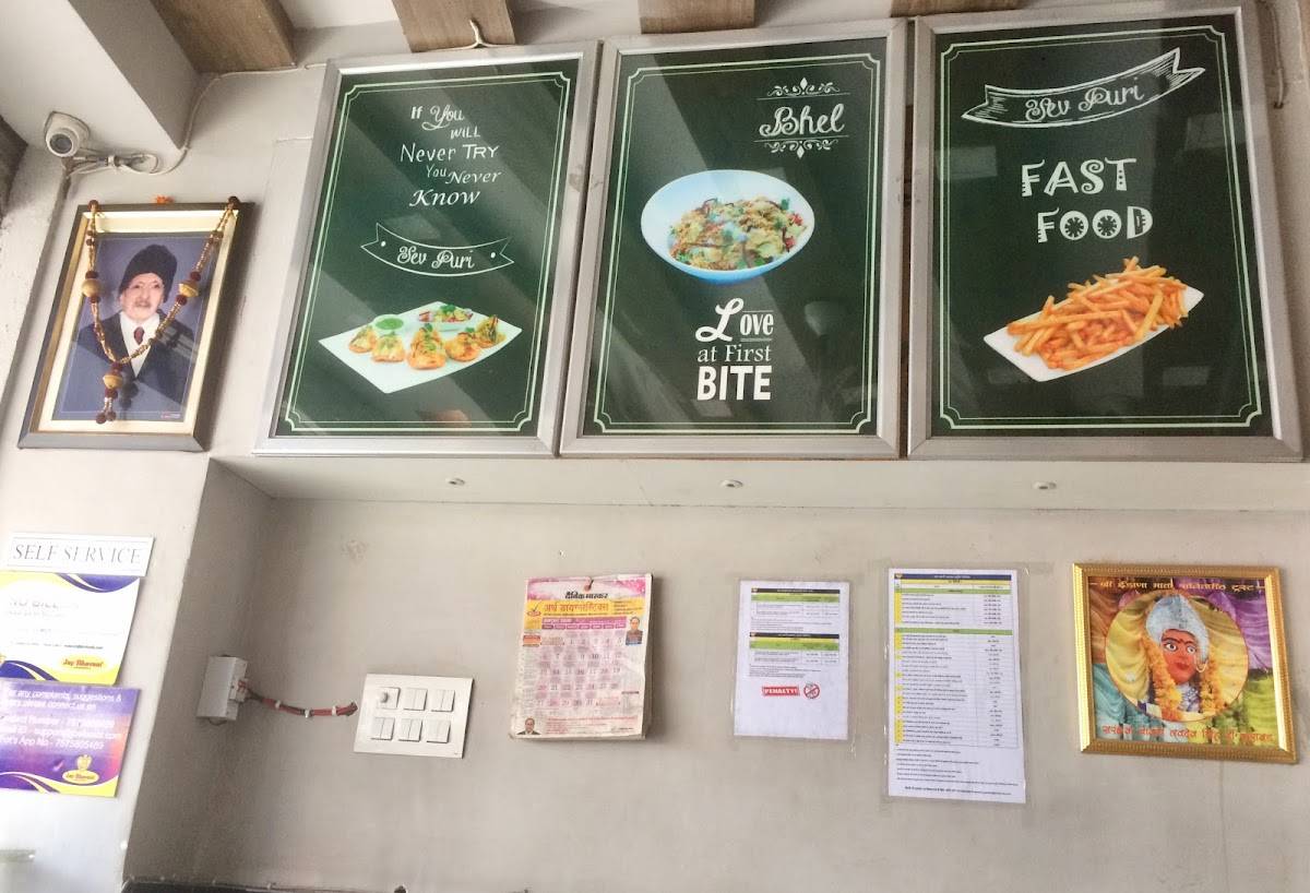 Menu at Jay Bhavani Vadapav, Udaipur, 21