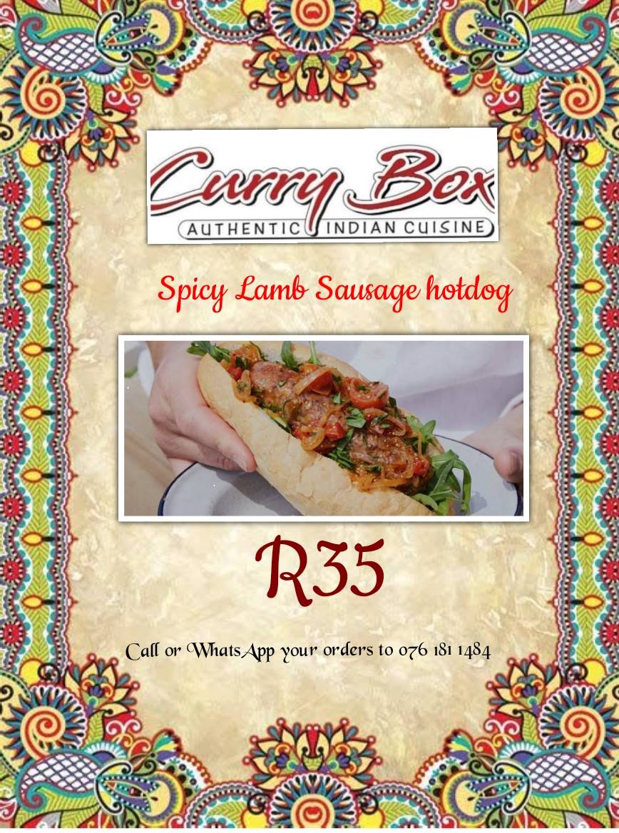 Menu at Curry box vanderbijlpark restaurant, Vanderbijlpark