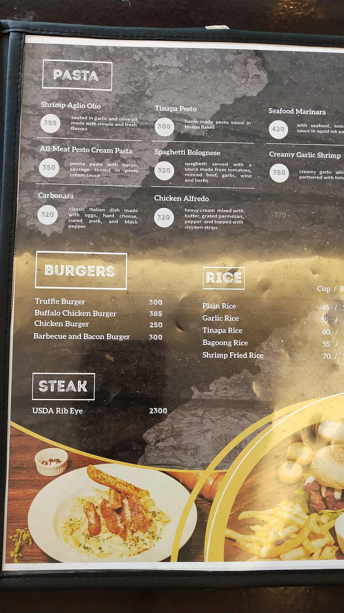 Menu at Verena's Restaurant, Quezon City, 51 Don antonio Heights