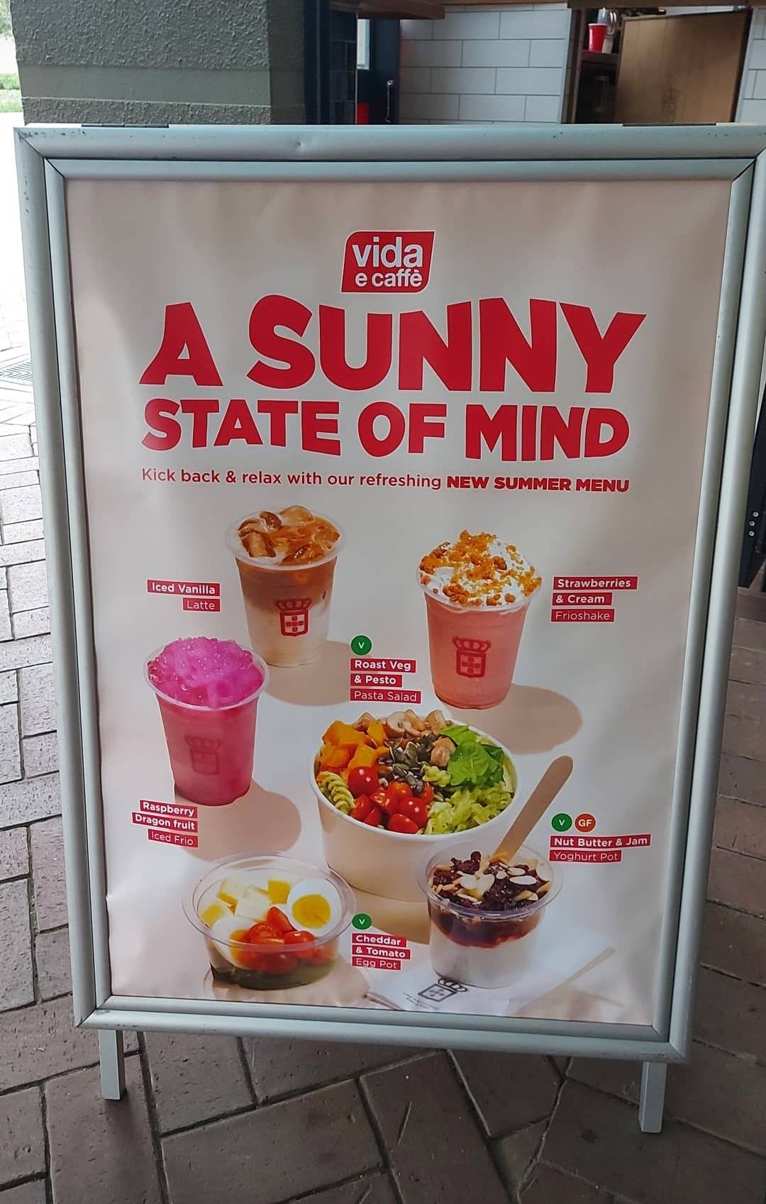 Speisekarte von Vida e Caffe cafe, Kapstadt, 1st Floor