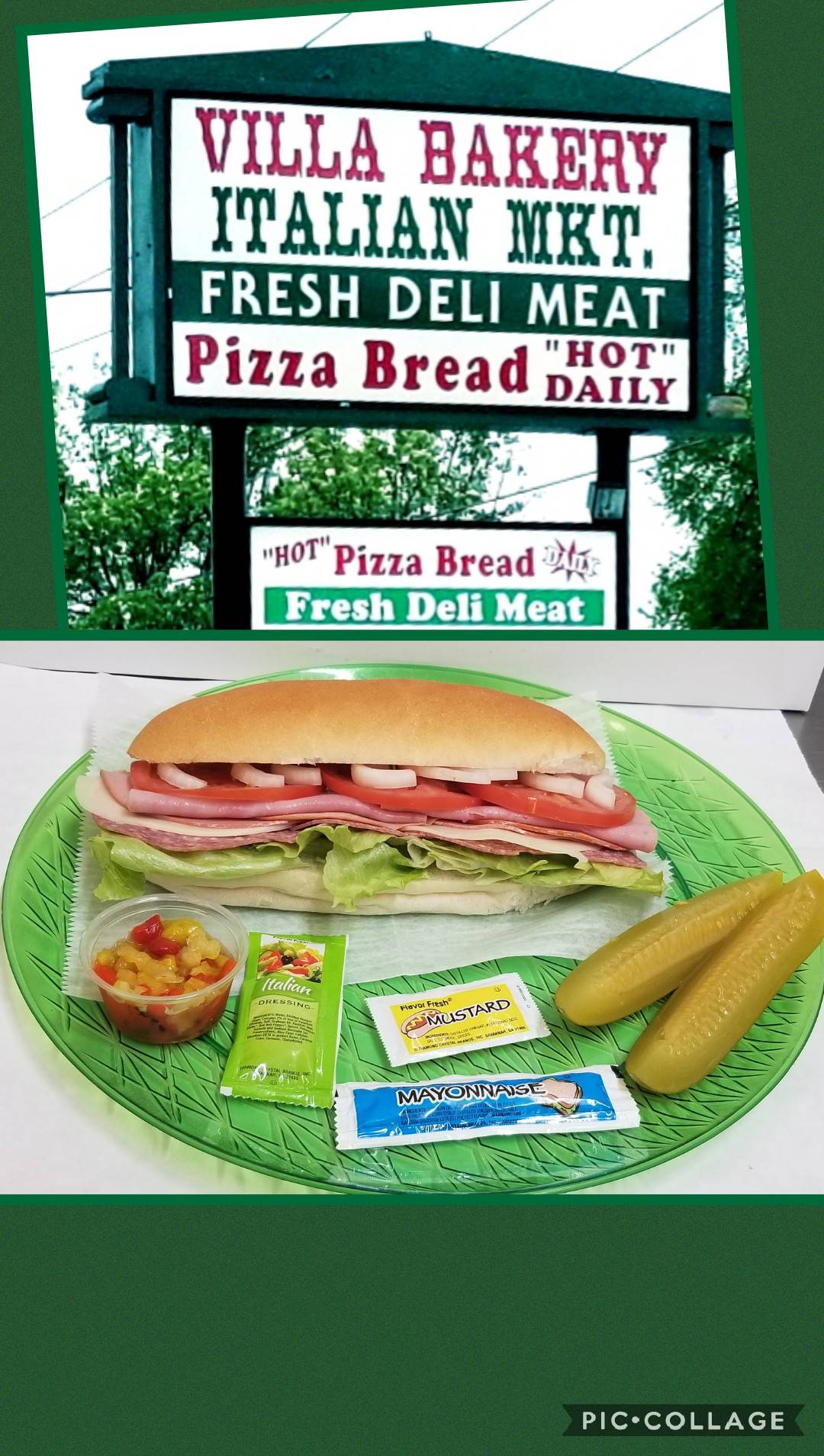 Menu at Villa Bakery, Garden City