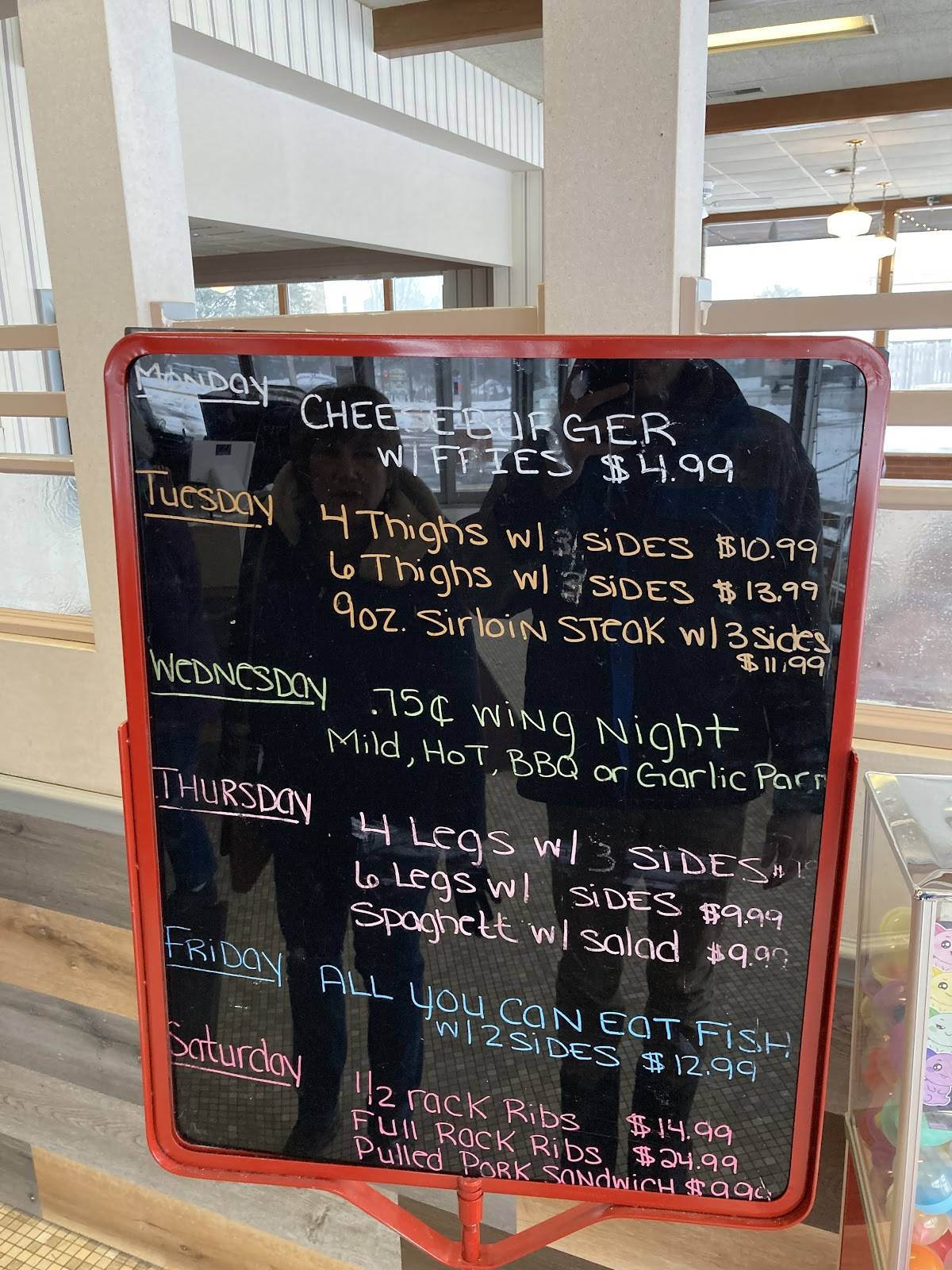 Menu at Village Inn Chicken restaurant, Norton, S Cleveland Massillon Rd
