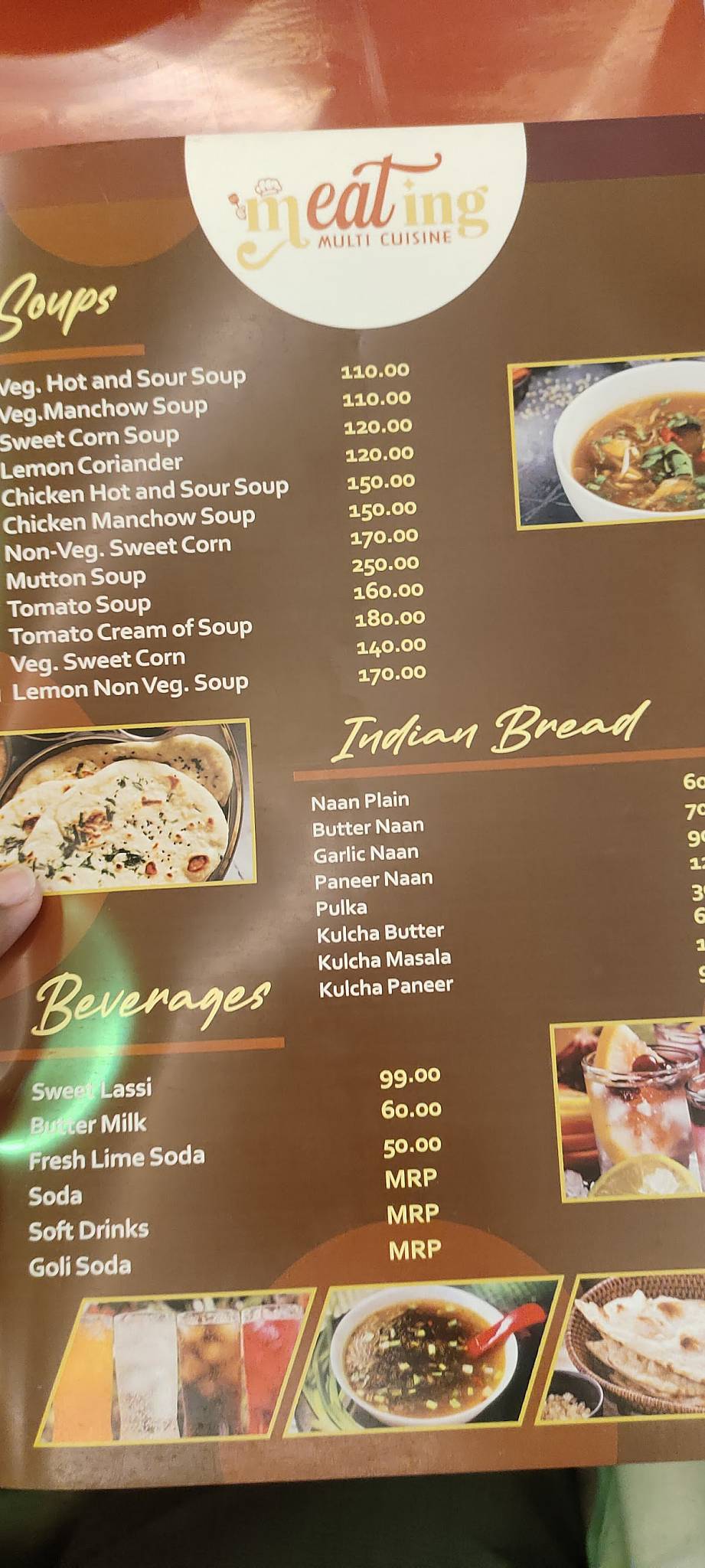 Menu at Meating Family Restaurant, Visakhapatnam