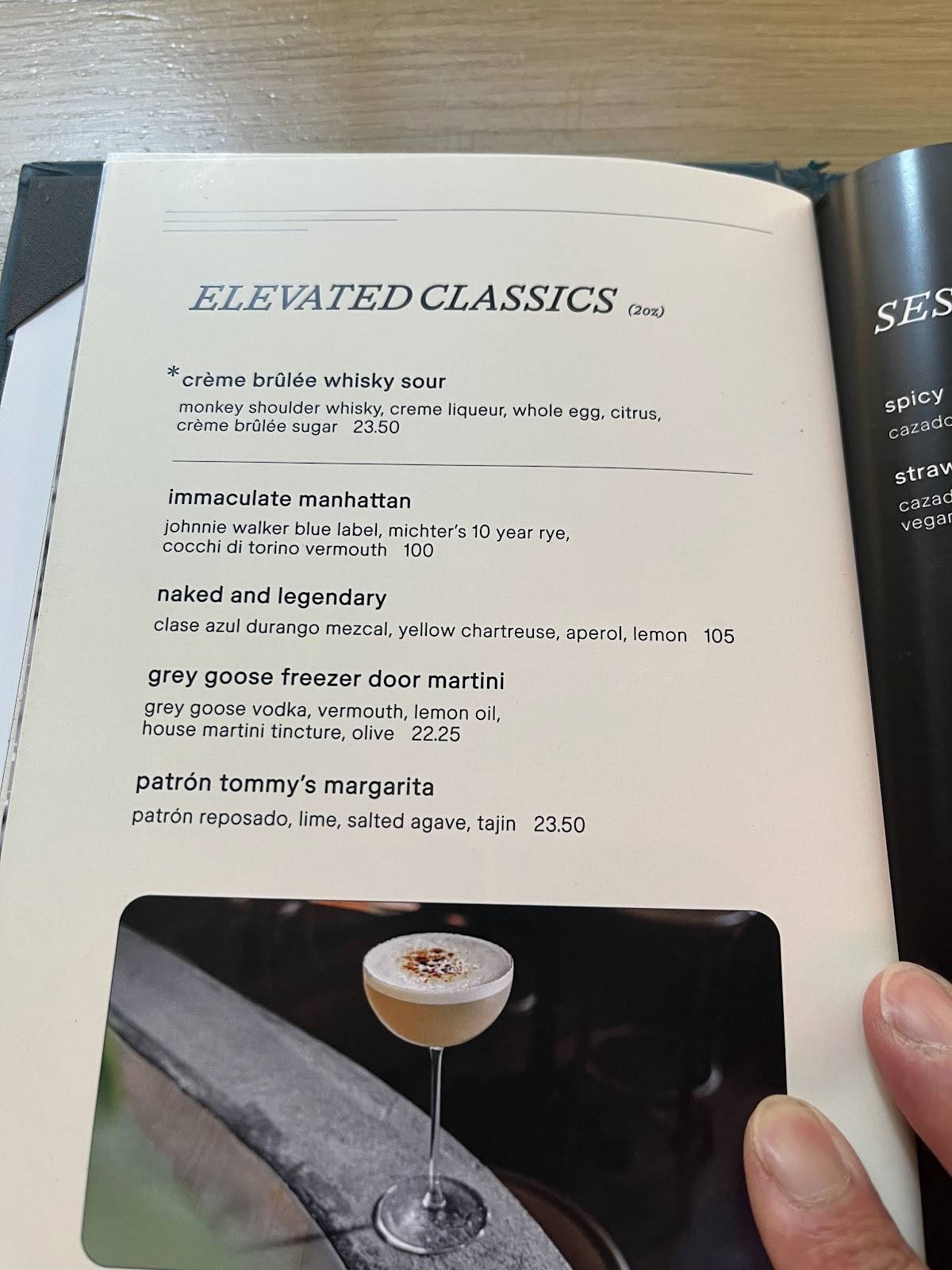 Menu at Walrus Pub & Beer Hall, Toronto