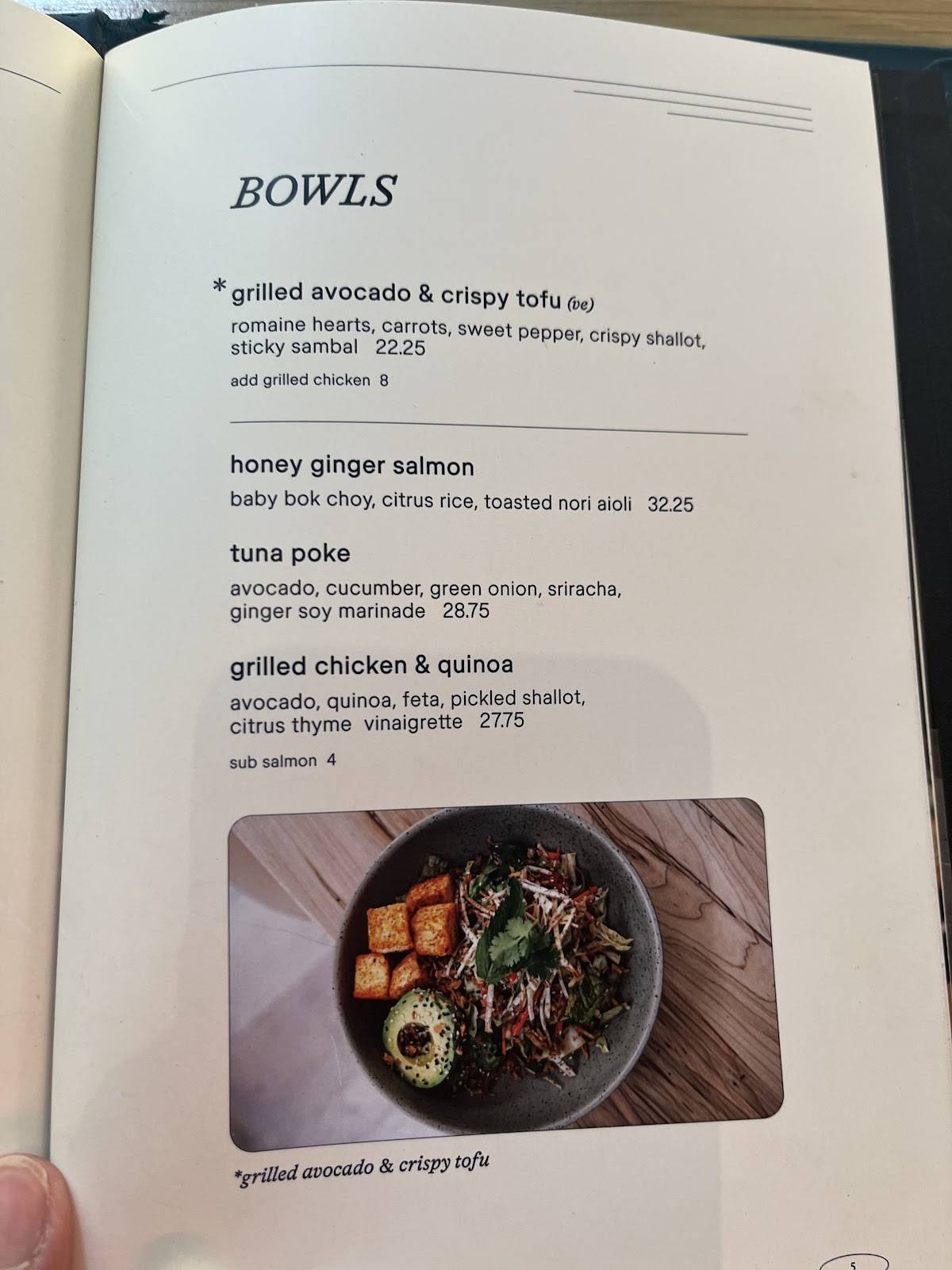 Menu at Walrus Pub & Beer Hall, Toronto