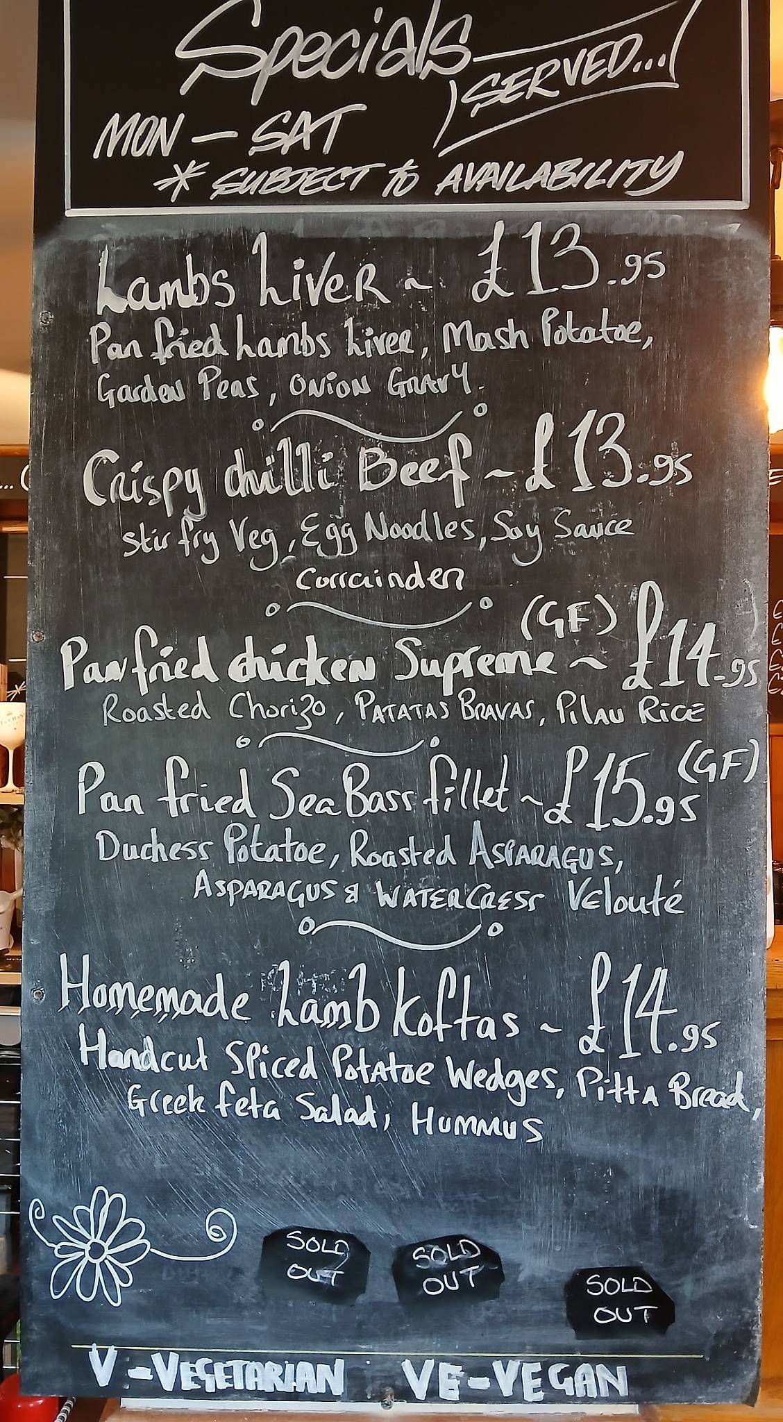 Menu at Summerhouse pub & bar, Wolverhampton
