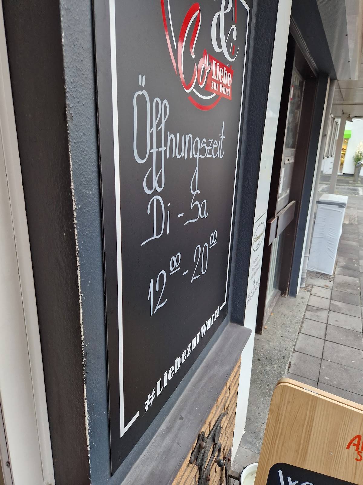 Speisekarte von Wurst & Co restaurant, Solingen