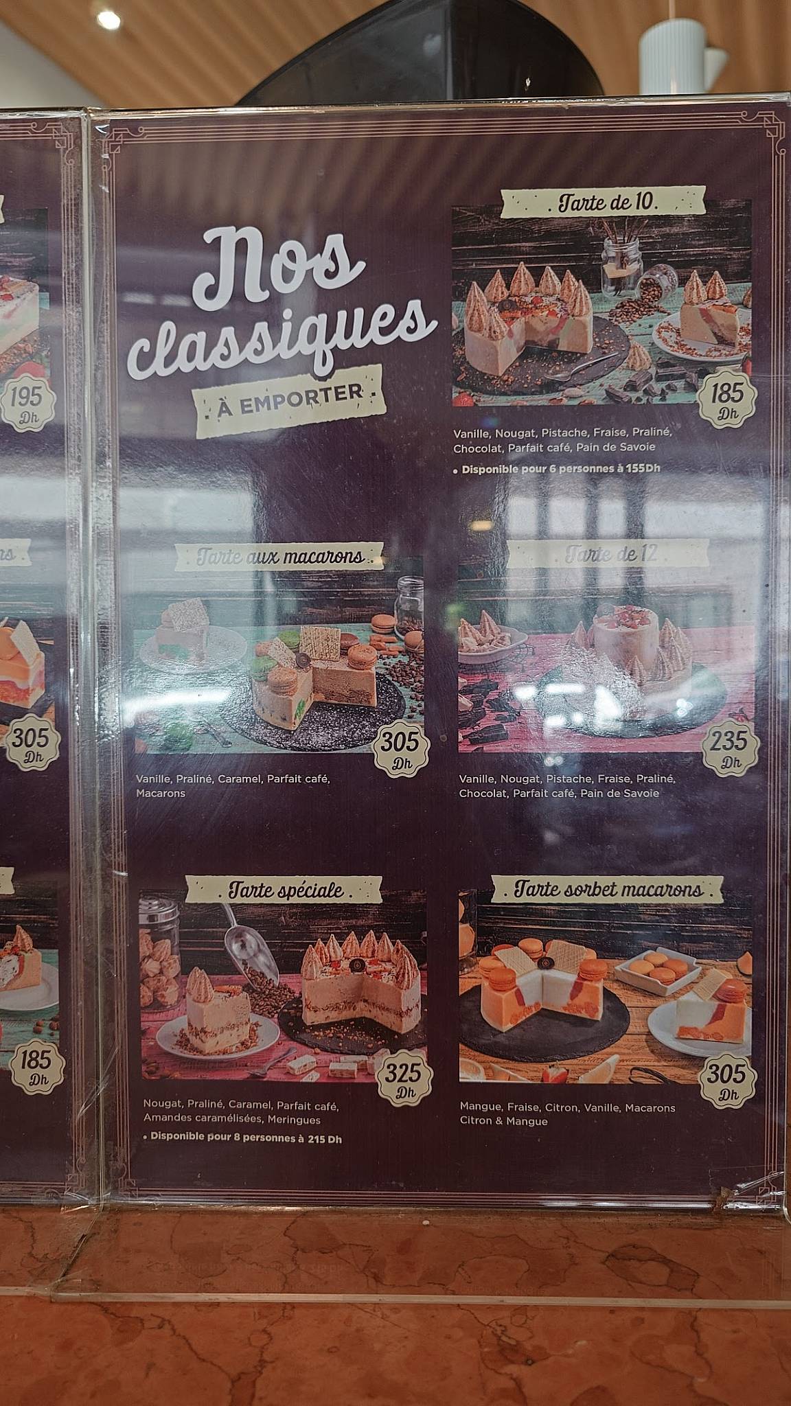Menu au Oliveri : Maître Glacier café, Casablanca, 132 الحسن الثاني ...